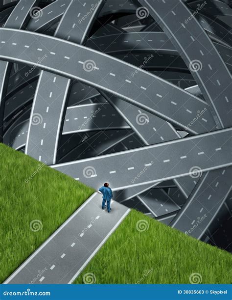 Managing Big Challenges Stock Illustration CartoonDealer 127602025