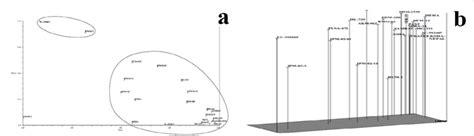 a two dimensional principal component analysis b three dimensional download scientific