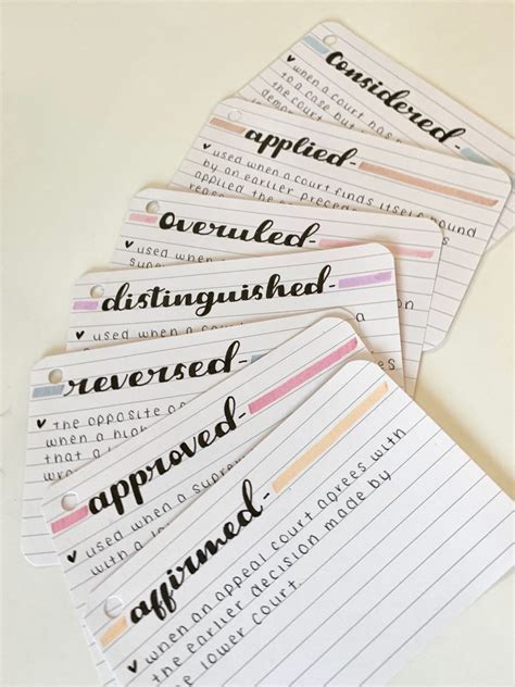 Printable Study Cards Handy Printable Materials