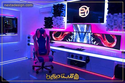 اتاق گیمینگ پسرانه طراحی و اجرا ⚜️ ایده ها اصول و نکات کلیدی