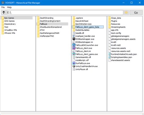 Hierarchical File Manager For Pc Column Based Folder Viewer