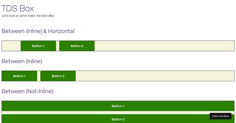 Simple Box Codesandbox