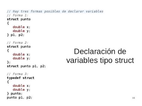 PROGRAMACIÓN 1 ESTRUCTURA STRUCT Y TYPEDEF