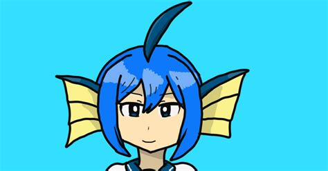 擬人化 シャワーズ擬人化（制服ver） ピカすかいのイラスト Pixiv
