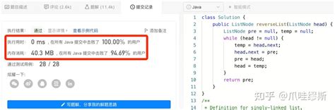 图解LeetCode 反转链表 知乎
