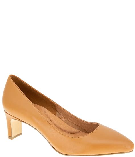 Andre Assous Wynne Leather Pumps Dillards