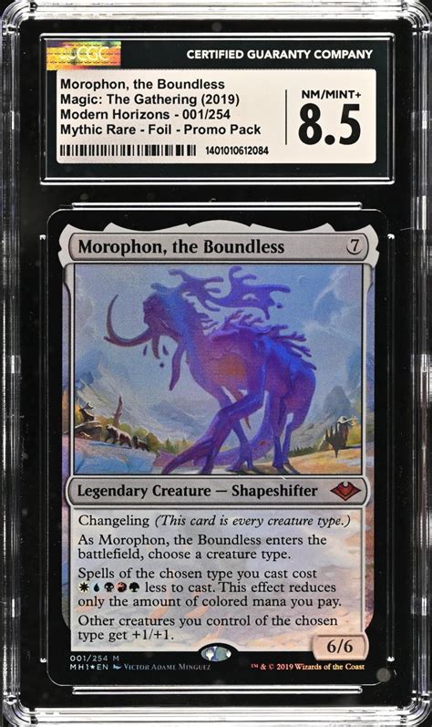 Morophon The Boundless Foil Promo Pack Cgc 8 5 1401010612084