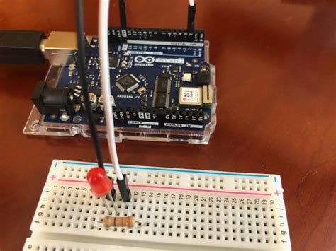 Blink Making An Led Blink On An Arduino Uno Woolsey Workshop