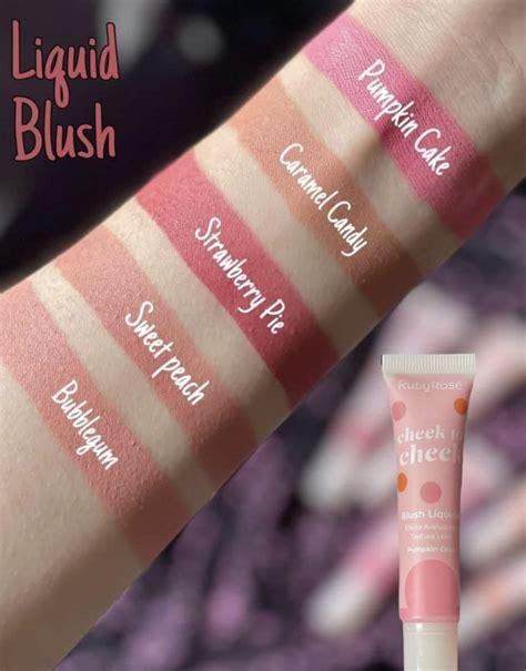 Ruby Rose Liquid Blush Bejou Cosmetics