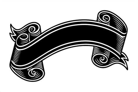 Ornate Vector Ribbon Scroll Design Graphic By Skshagor Barmon