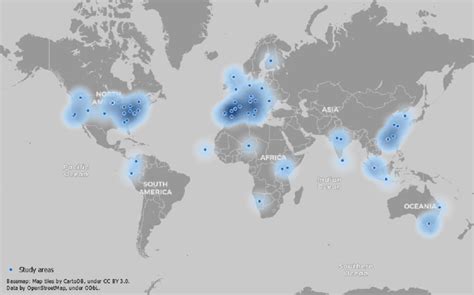 Map Of Study Area Locations Download Scientific Diagram