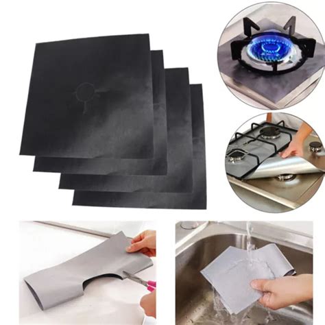 Stove Burner Protectors Gas Stove Burner Liners Stovetop Cover £785