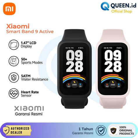 Jual Xiaomi Smart Band 9 Active Smartband 1 47 TFT Display Miband 9 5ATM Waterproof Garansi