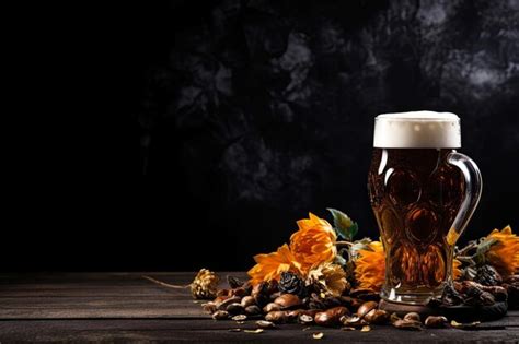 Premium Ai Image Oktoberfest Tasty Bavarian Festival Beer Snacks