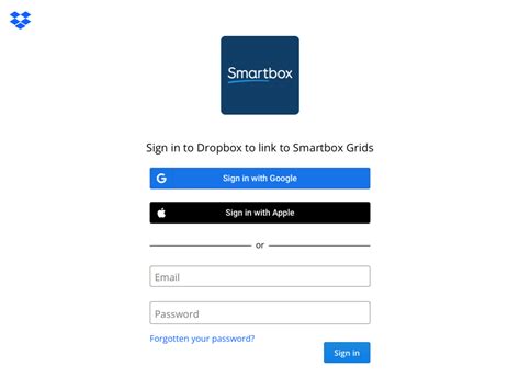 How Do I Connect My Grid For Ipad User To Dropbox Smartbox Hub