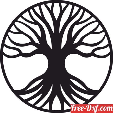 Tree Of Life Dxf File