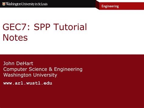 PPT GEC SPP Tutorial Notes PowerPoint Presentation Free Download ID