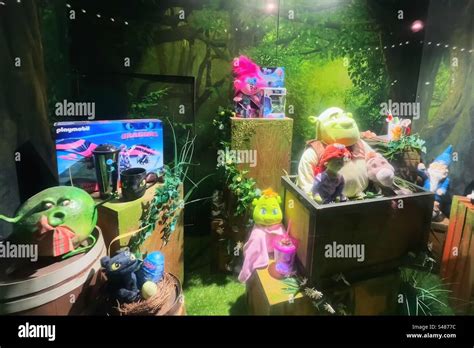 Shopfront In County Hall In London Advertising Shreks Adventure A