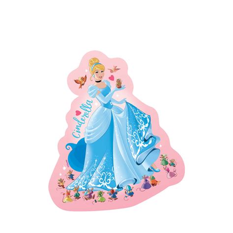 Ravensburger Disney Princess 4 Shaped Puzzles In A Box