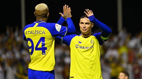 فيديو النصر يهزم الطائي بثنائية نظيفة