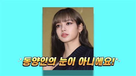 성형전문의가 분석한 블랙핑크 리사 인스티즈 Instiz 인티포털 카테고리