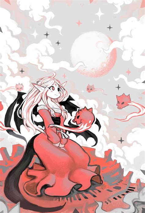 Rinrin And Demon Princess Ako By Canvas 2929 R Bangdream