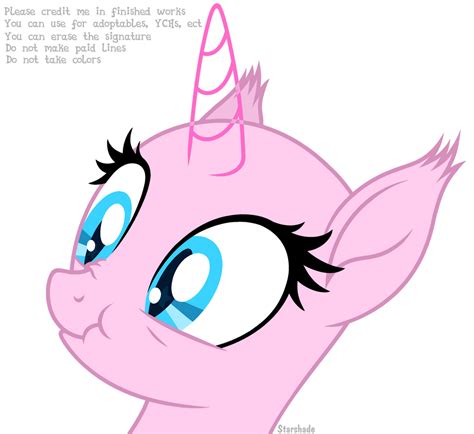 Mlp Base 22 2 Version By X Starshade X On Deviantart