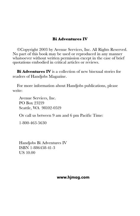 ≡ Issuu ᐈ Handjobs Magazine Bi Adventures 04 Ebook Pdf