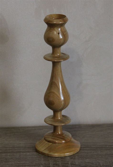 Купити Деревяний підсвічник підсвічник ручної роботи з натурального дерева ціна 130 ₴ Prom