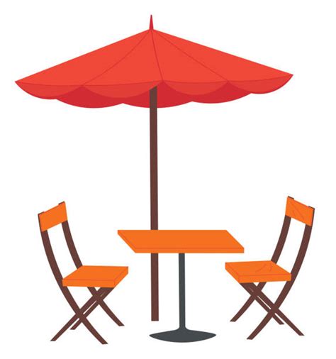 Table Terrasse Vectoriels Et Illustrations Libres De Droits Istock