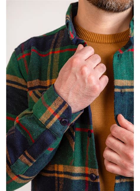 Сорочка чоловіча в клітинку