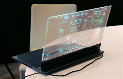 Lenovo Unveils Groundbreaking Transparent MicroLED Laptop