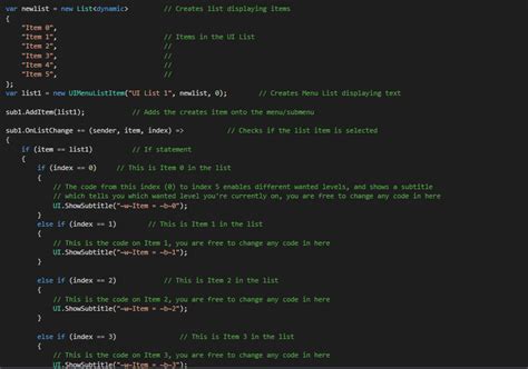 nativeui mod menu template 3 5 gta 5 mod
