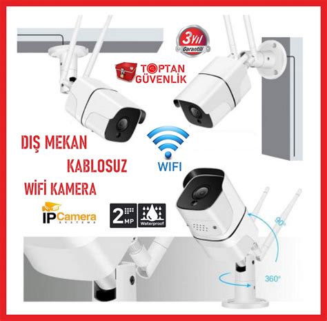 2 MP DIŞ MEKAN WİFİ METAL KASA KABLOSUZ GÜVENLİK KAMERASI ARNA 1260