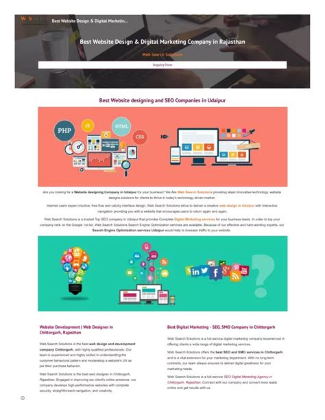 Ppt Best Website Design Digital Marketing Company In Rajasthan