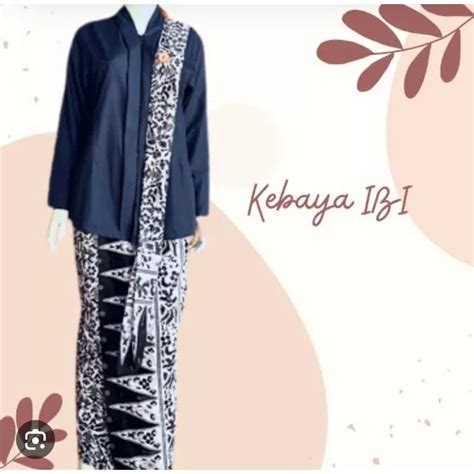 Jual Kain Kebaya Ibi Ikatan Bidan Indonesia Shopee Indonesia