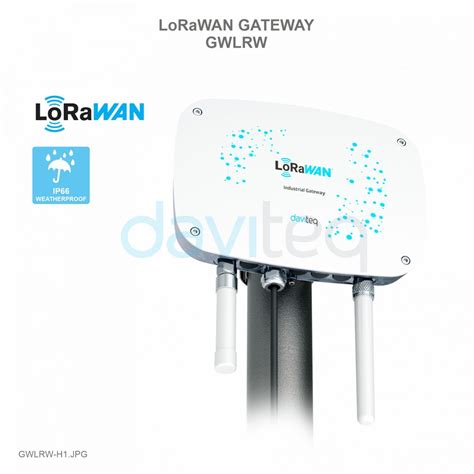 Outdoor Lorawan Gateway Gwlrw Daviteq