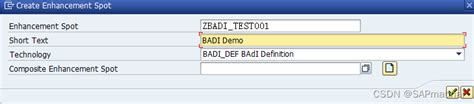 Sap Abap增强 Badi的增强全解析sap Badi Csdn博客