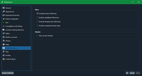 Variables Disappear From Spyder 40 Variable Explorer · Issue 10702