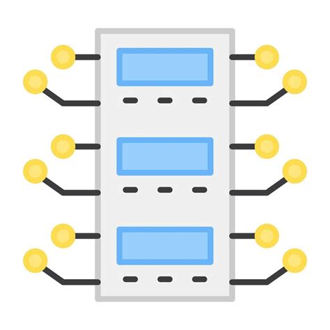 Modern Design Icon Of Data Server Rack 40208874 Vector Art At Vecteezy