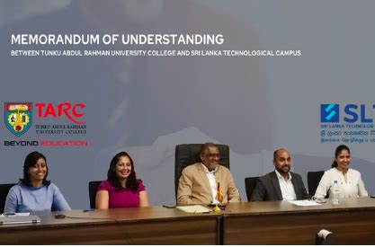 Partnership With Tunku Abdul Rahman University College Malaysia