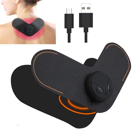 Usb Rechargeable Vibrating Neck Massager For Women Men Back Arm Leg