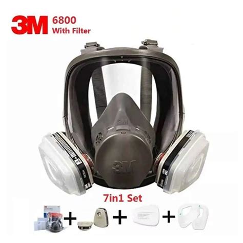 Full Facepiece Reusable Respirator With Filter