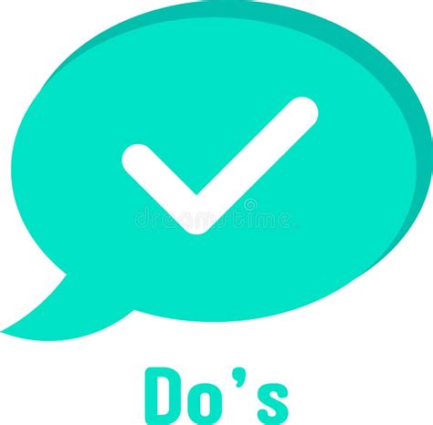 Turquoise Speech Bubble Displaying White Check Mark Symbolizing Approval Agreement Or Positive