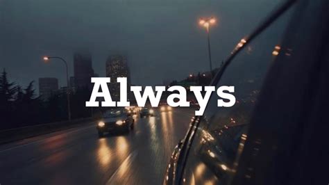 Bon Jovi ~ Always Lyric Music Youtube