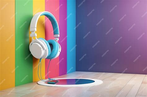 Premium Photo 3d Rendering Of White Symbol Of Communication Bubble With Headphone Inside Icon