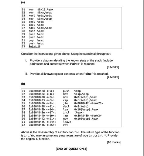 Solved Consider The Instructions Given Above Using Chegg