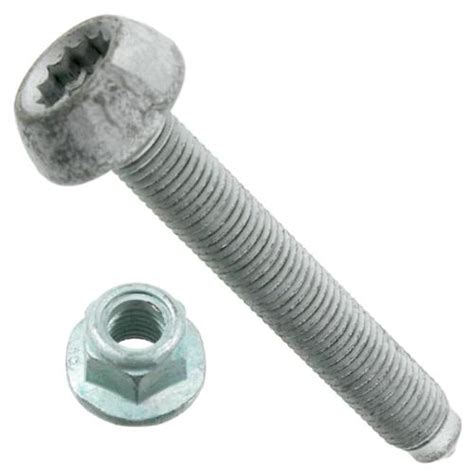 2X Febi N90954802 Front Hub Strut Pinch Bolt Nut Kit For VW Audi Golf ...