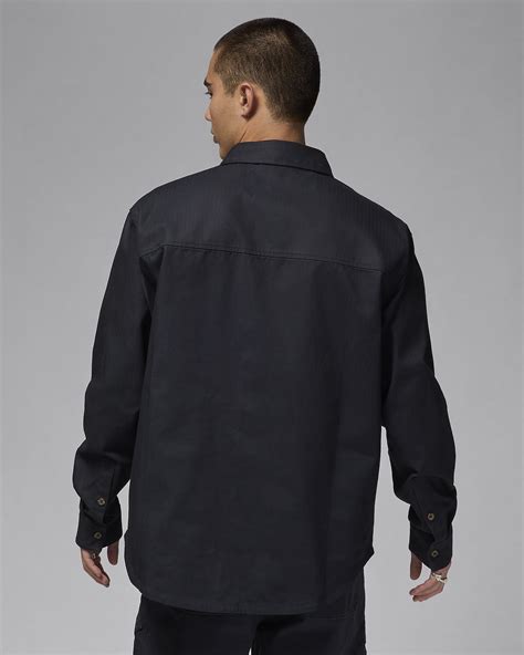 Jordan Essentials 男款直排扣上衣。nike Tw