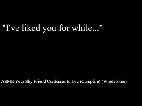 ASMR Your Shy Friend Confesses Wholesome Friends To Lovers YouTube
